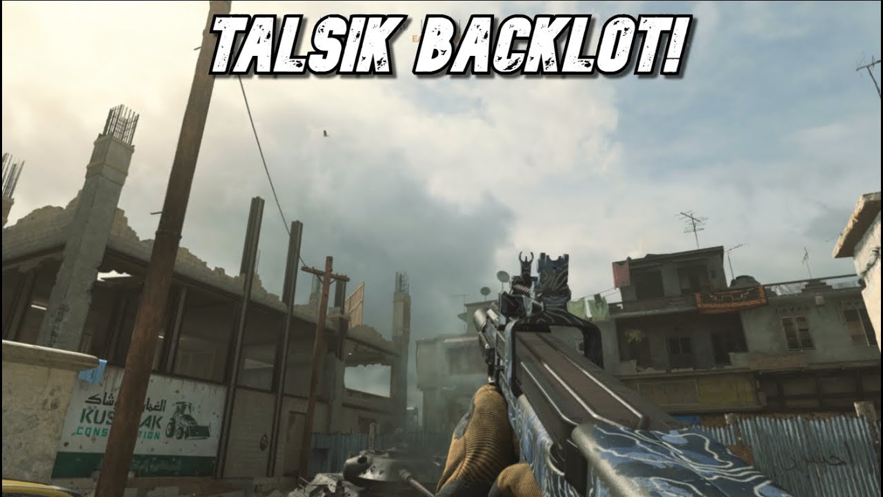 Modern Warfare "TALSIK BACKLOT" DLC Gameplay LIVE w/ Kyle FtW (Modern ...