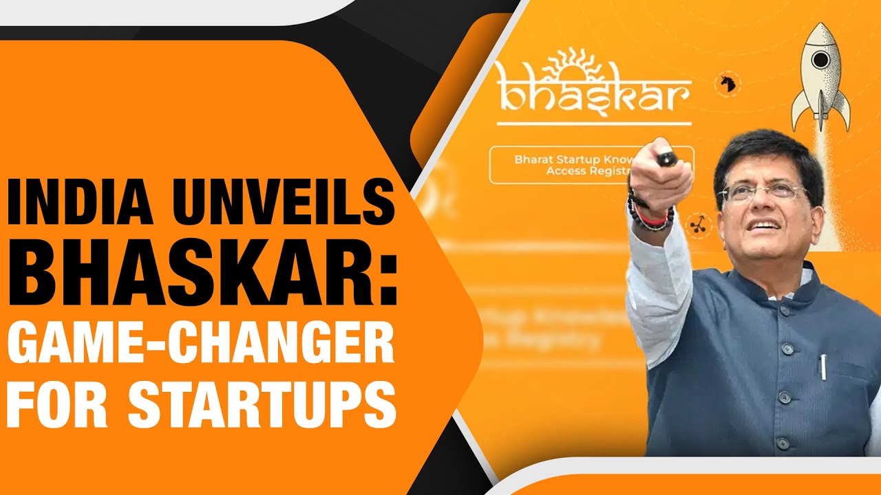 BHASKAR Launch to Propel India’s Startup Ecosystem Forward - YouTube