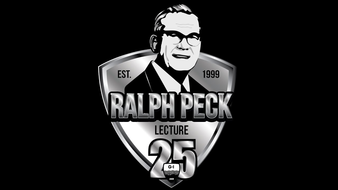 25 years of the Ralph B. Peck Medal and Lecture - YouTube