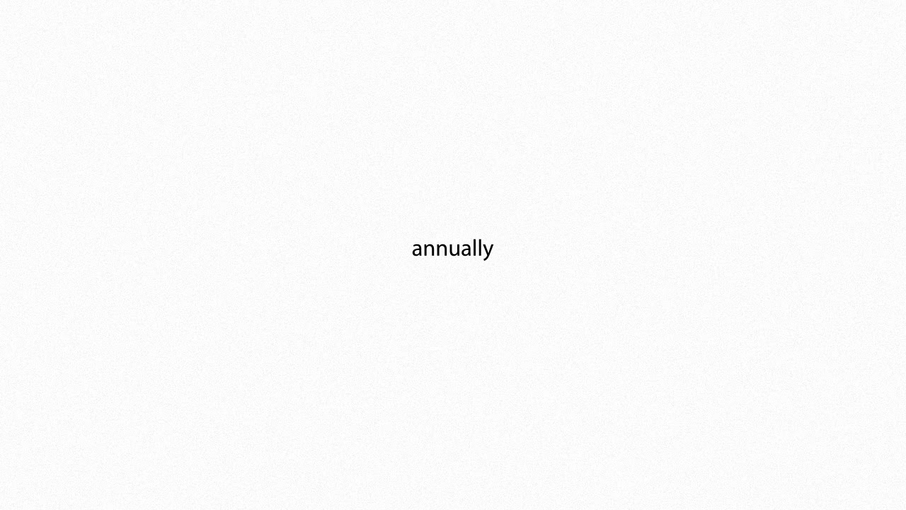 Annually PRONUNCIATION YouTube annually-pronunciation-youtube