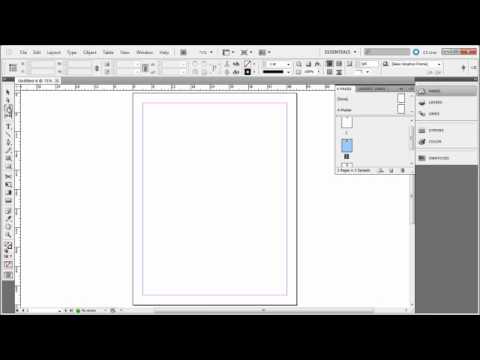 InDesign CS5 - Page Sizes - YouTube