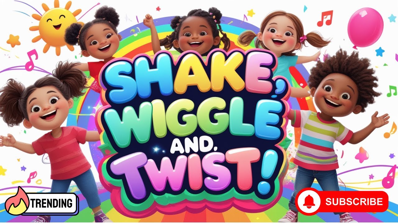 Shake, Wiggle, and Twist! | Fun Kids Dance Song | ABC & 123 FUN - YouTube