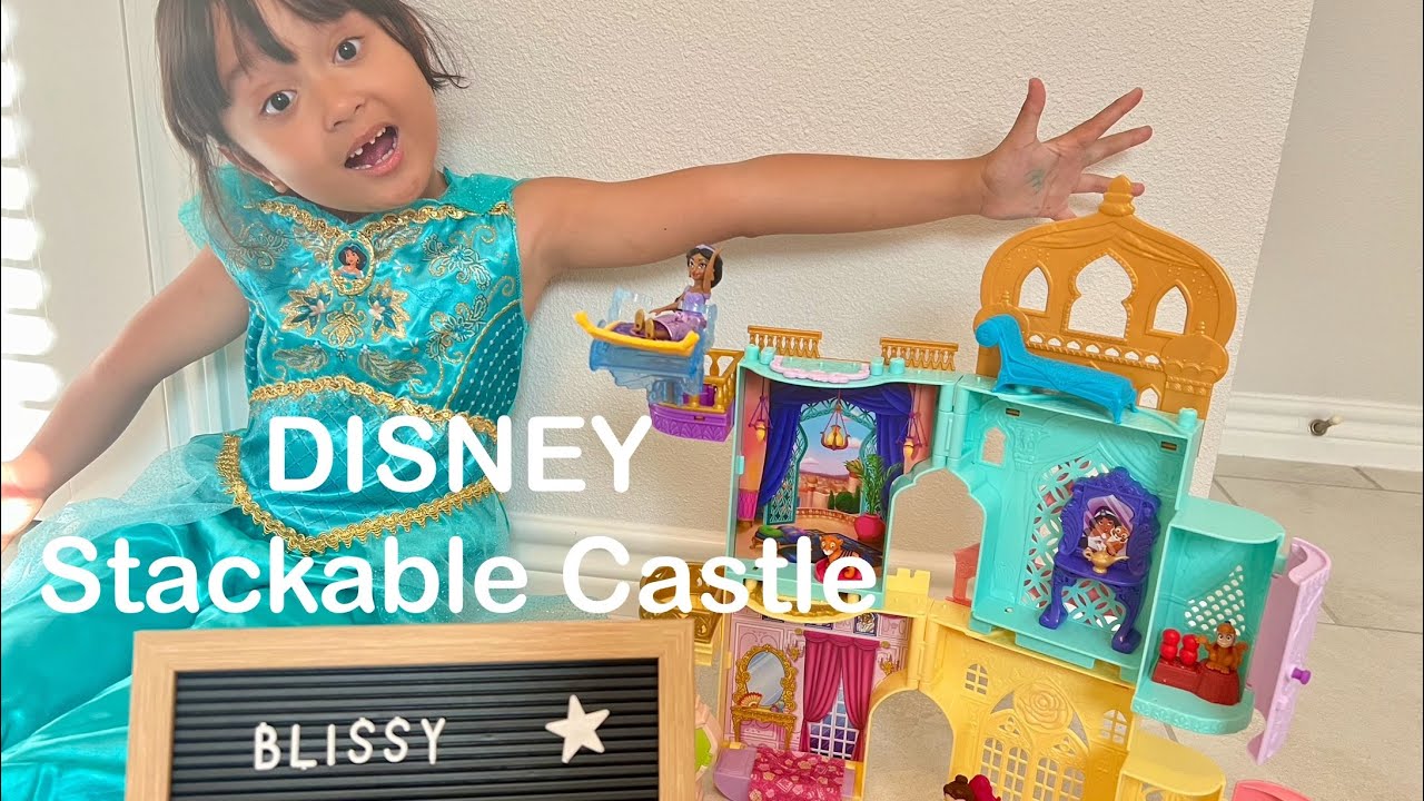 Disney Princess Stackable Castle Review - YouTube