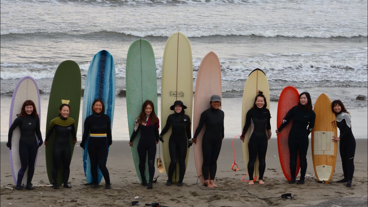 KSB GIRL'S SURF TRIP IN CHIBA KITA - YouTube