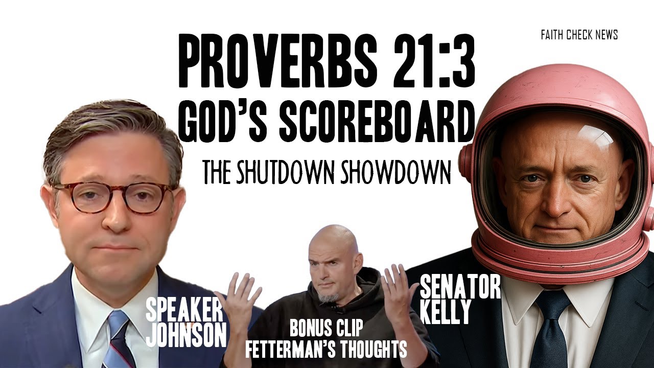 Does God Care if the Government Shuts Down? | Proverbs 21:3 and God’s ...