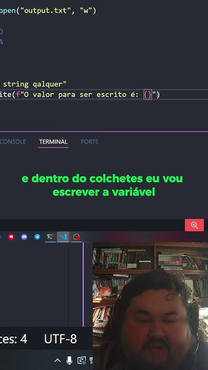 F Strings Em Python Programaçãopython Aprenderpython Strings Python Youtube