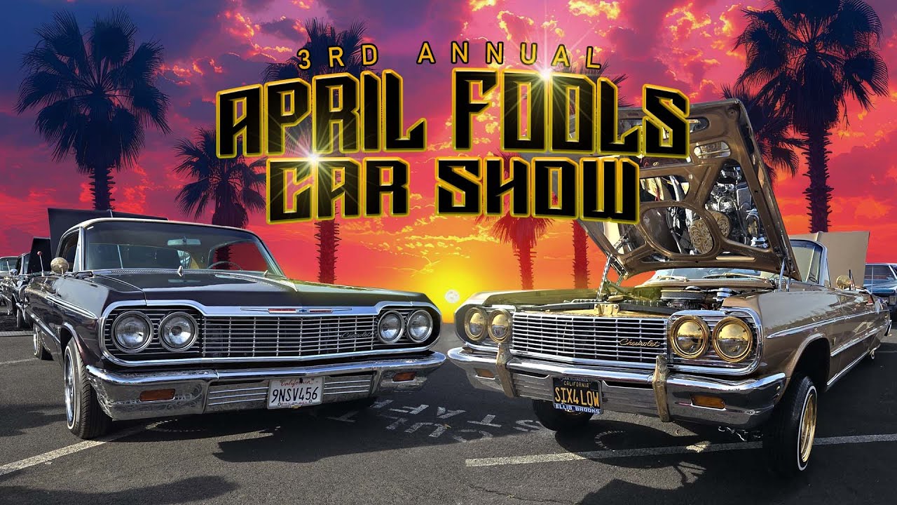 Beautiful Lowrider Cars April Fool Car Show 3rd - YouTube