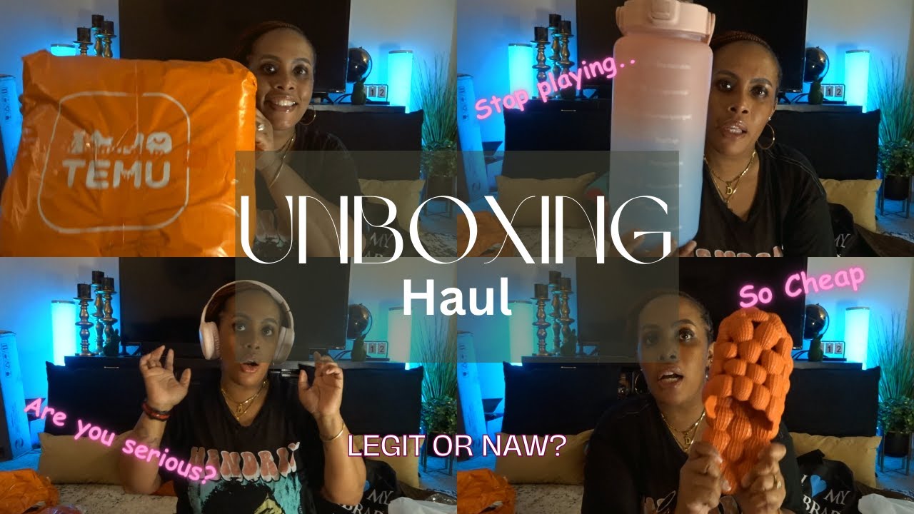 TEMU Unboxing & Review | First Impressions of Temu | How's the Quality ...