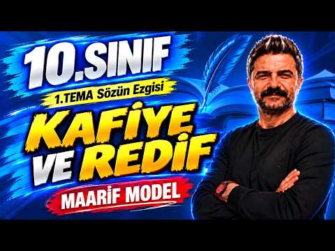 10.SINIF | Kafiye ve Redif | Maarif Model | Türk Dili ve Edebiyatı | Rüştü Hoca