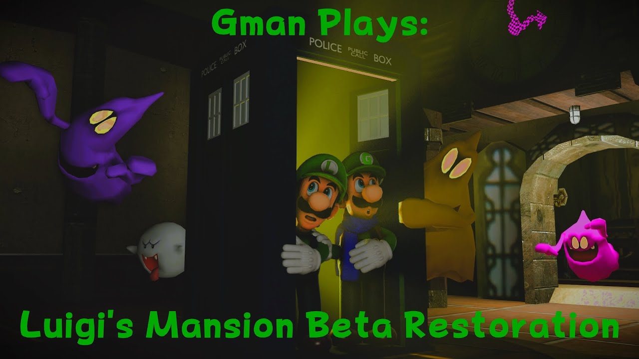 Gman Plays: Luigi's Mansion Beta Restoration - YouTube