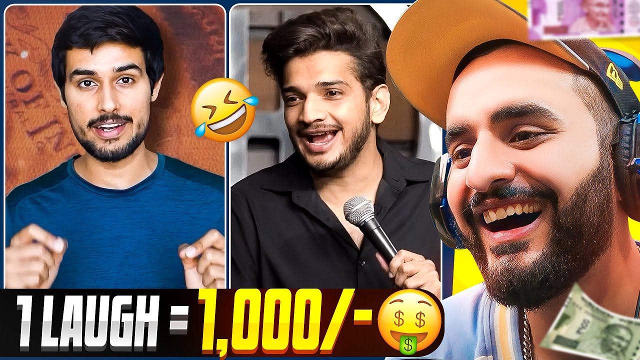 Munawar Faruqui SAVAGE & Dhruv RATHEE funny meme 😂 ( 1 laugh= I pay ...