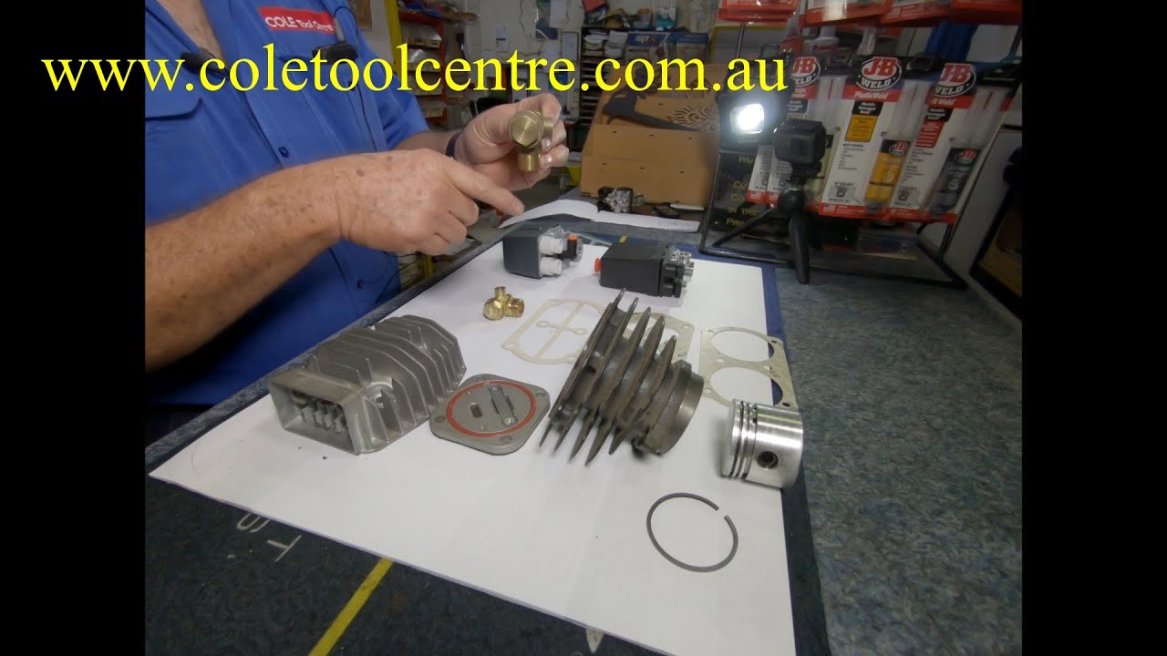 Air Compressor Repair Part 2 - YouTube