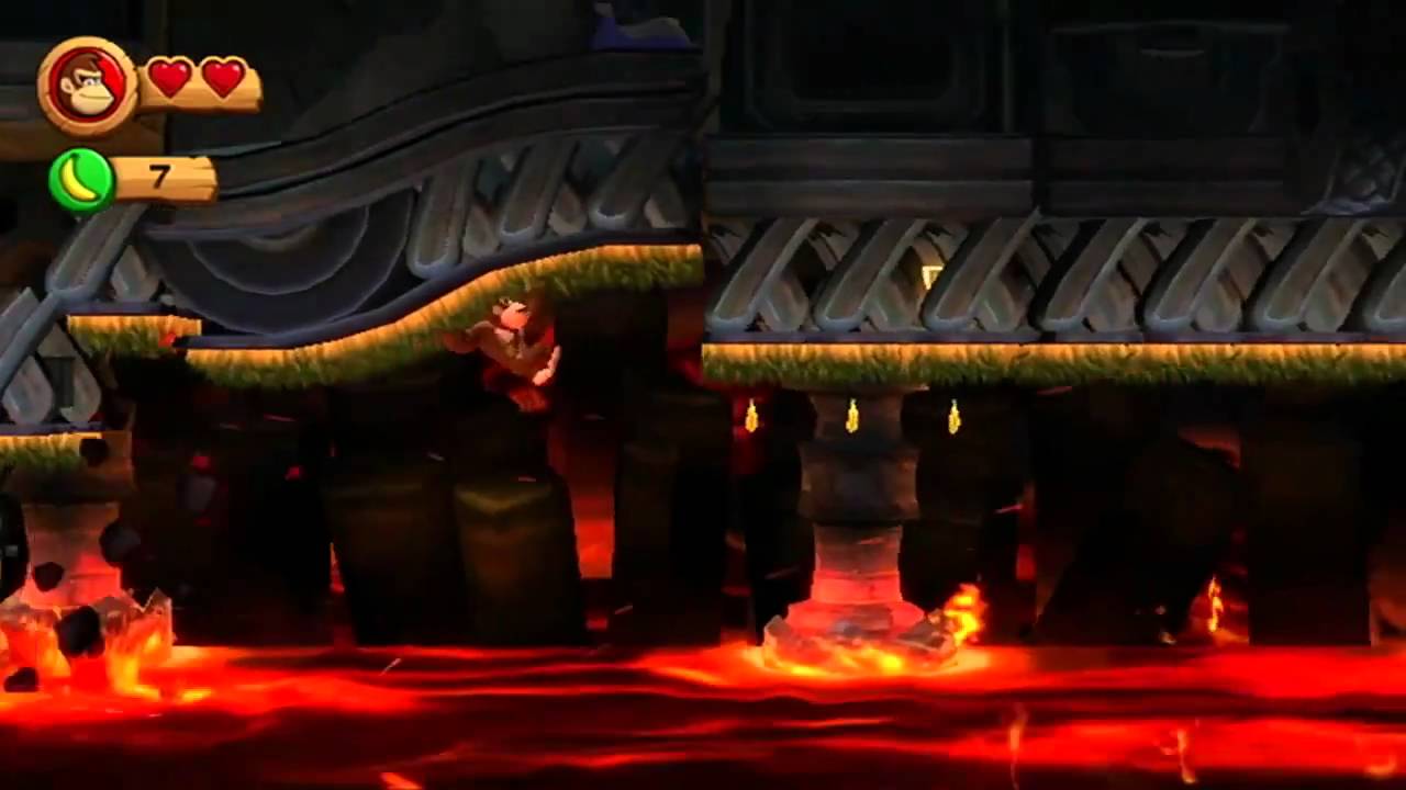 Donkey Kong Country Returns - Volcano Trailer - YouTube