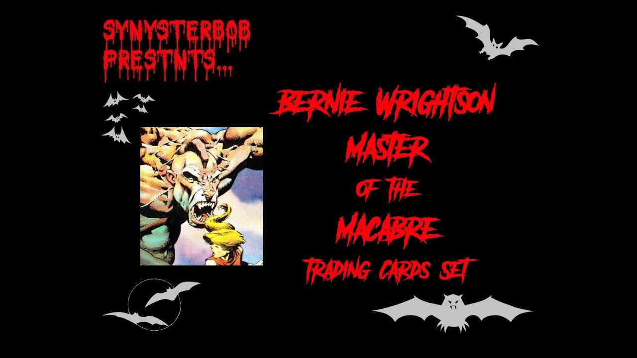 Bernie Wrightson Master of the Macabre Trading Cards - Horror Trading ...