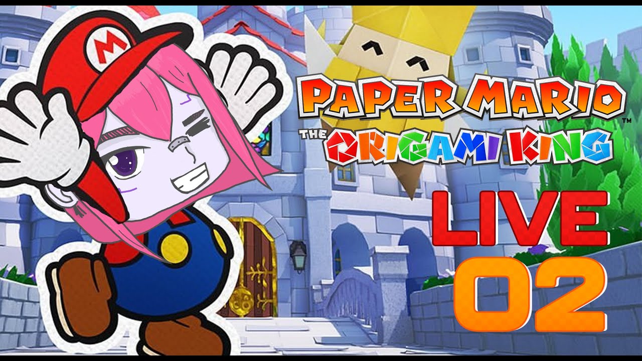 ONWARDS TO THE RED STREAMER! - Paper Mario: The Origami King LIVESTREAM ...