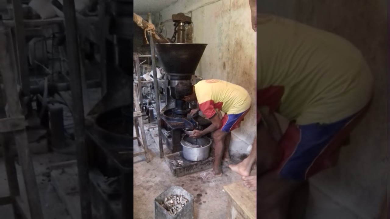 Coconut Oil Extracting Machine - YouTube