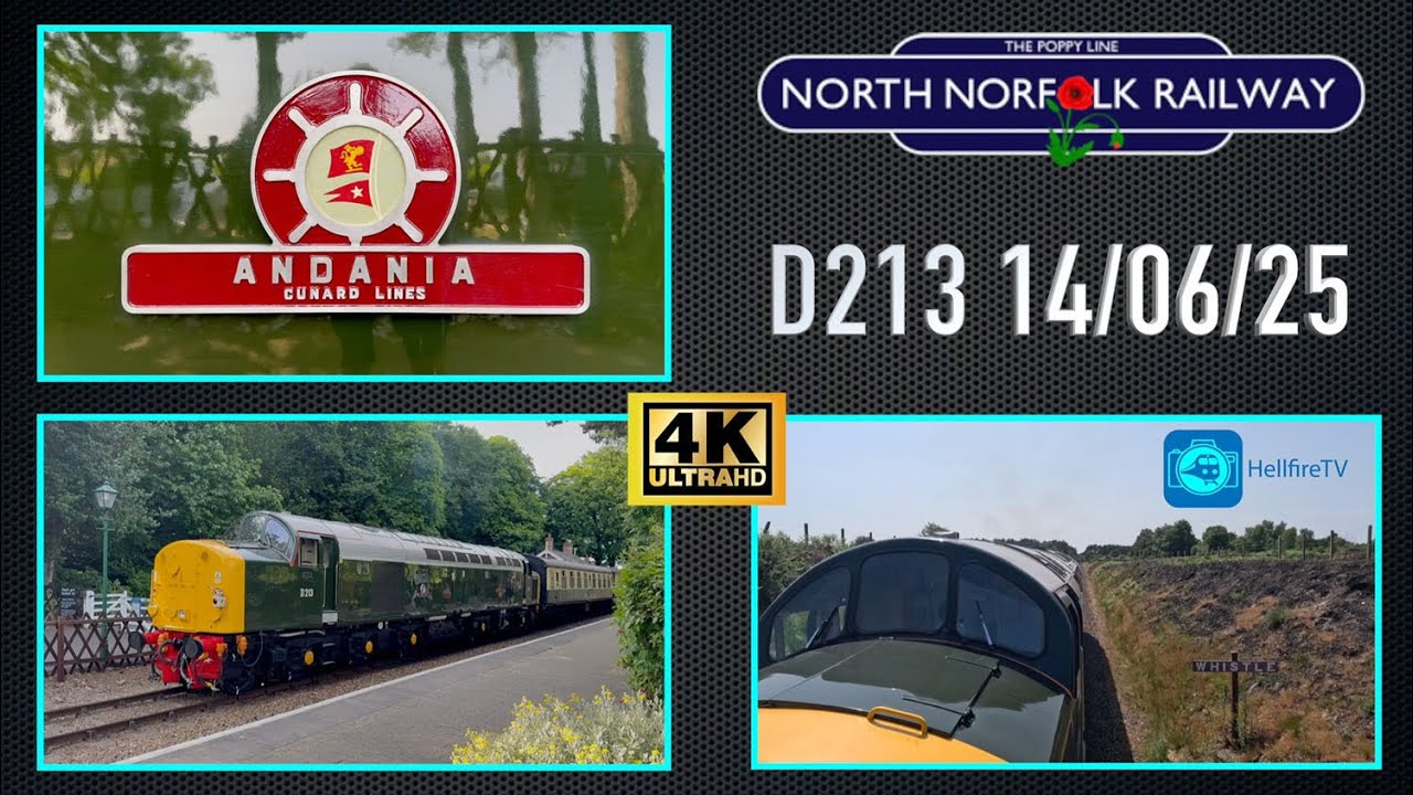 🎥 40013 “Andania” | CLASS 40 ROARS Along the North Norfolk Coast in ...