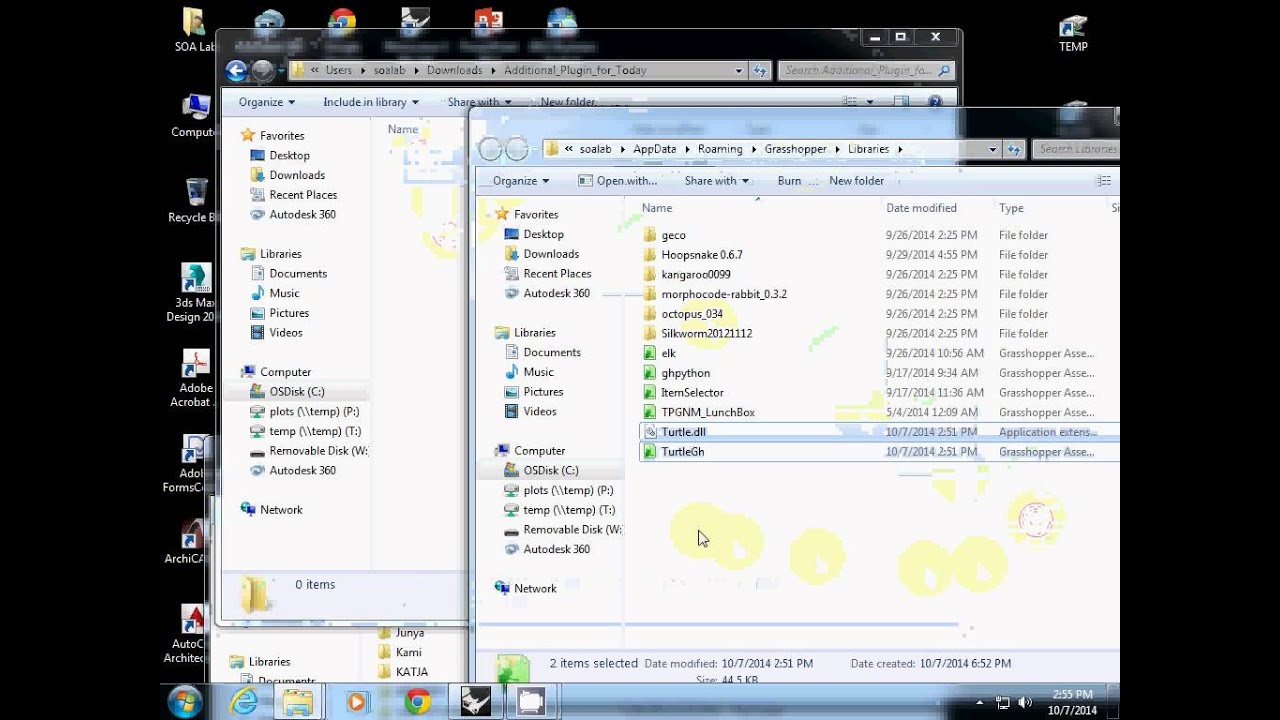 Grasshopper Tutorial: install a Turtle plugin - YouTube