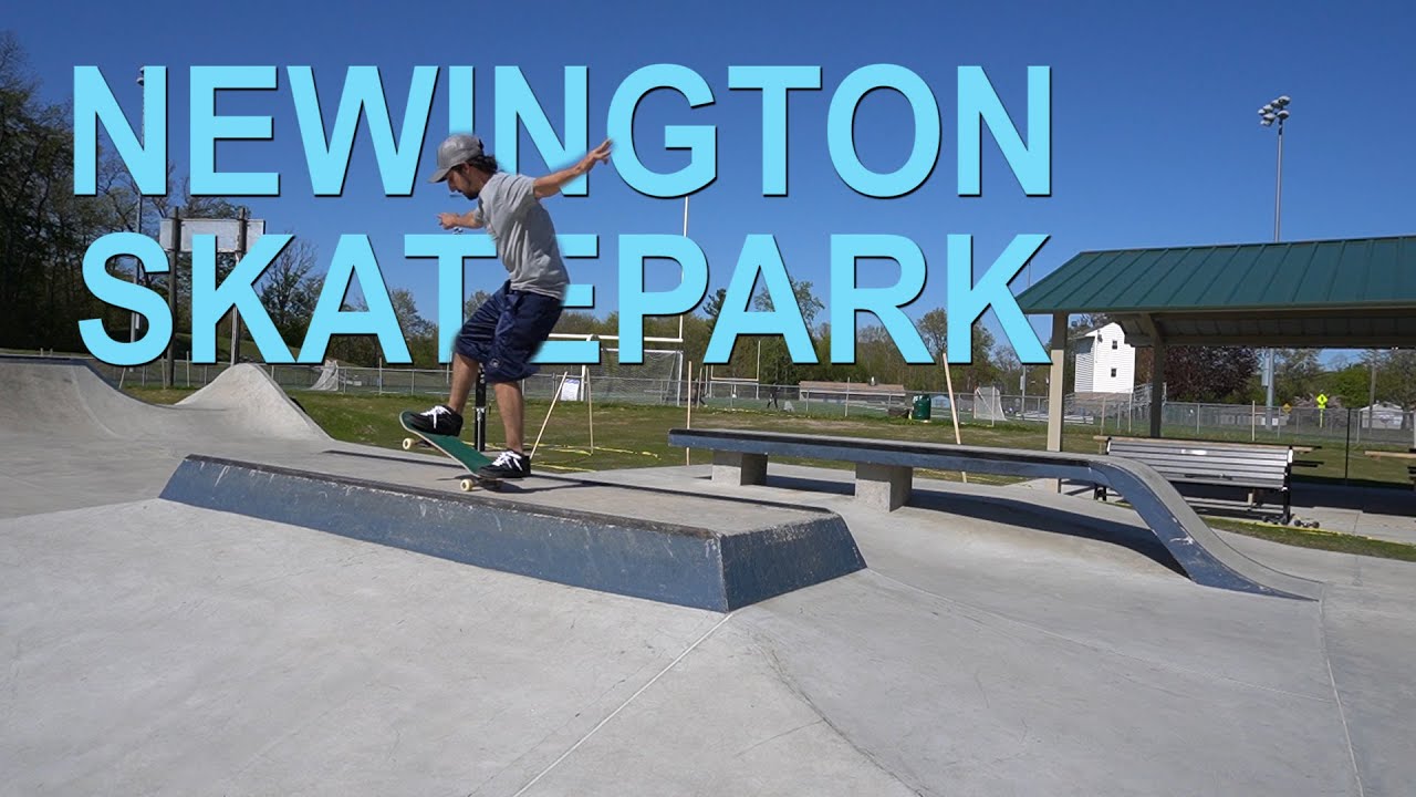 quick visit to NEWINGTON SKATEPARK - YouTube