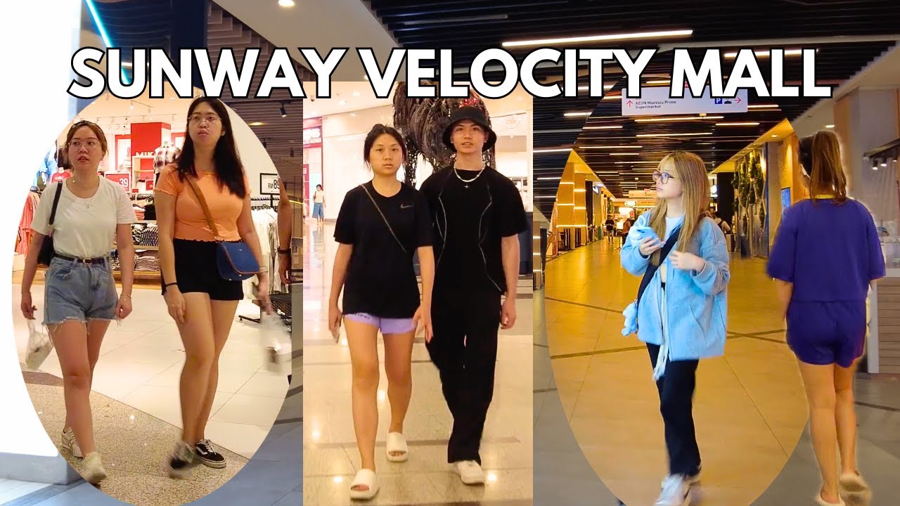 SUNWAY VELOCITY MALL WALKING TOUR | KUALA LUMPUR SHOPPING MALL - YouTube