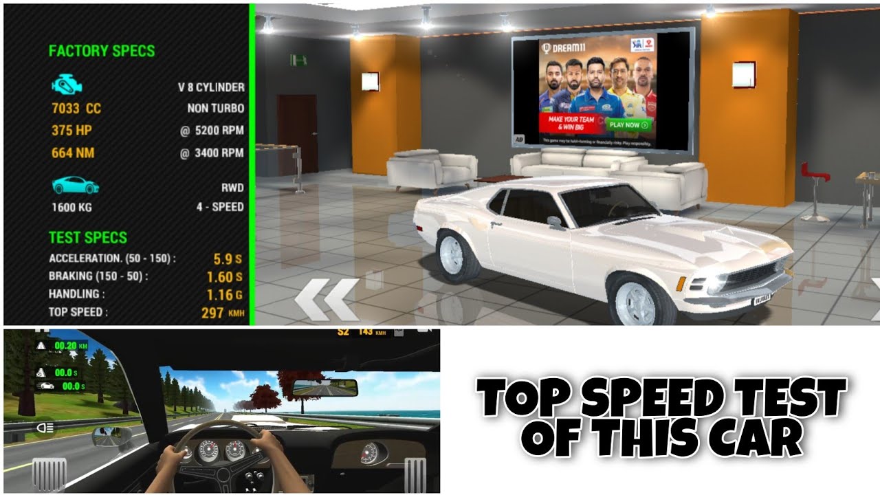 Racing Limits Gameplay : 22nd car Top Speed test | Perse Gaming - YouTube