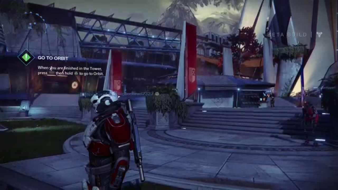 The Tower - Destiny Beta Gameplay - YouTube
