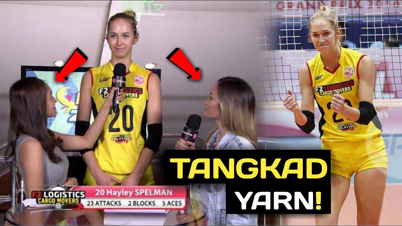 202 CM Hayley Spelman - TALLEST VOLLEYBALL IMPORT in PSL History - YouTube
