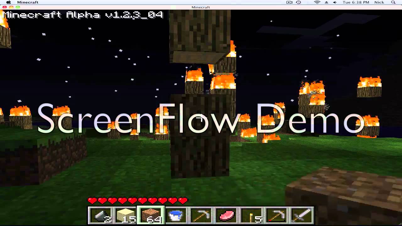 A WIldfire in Minecraft - YouTube