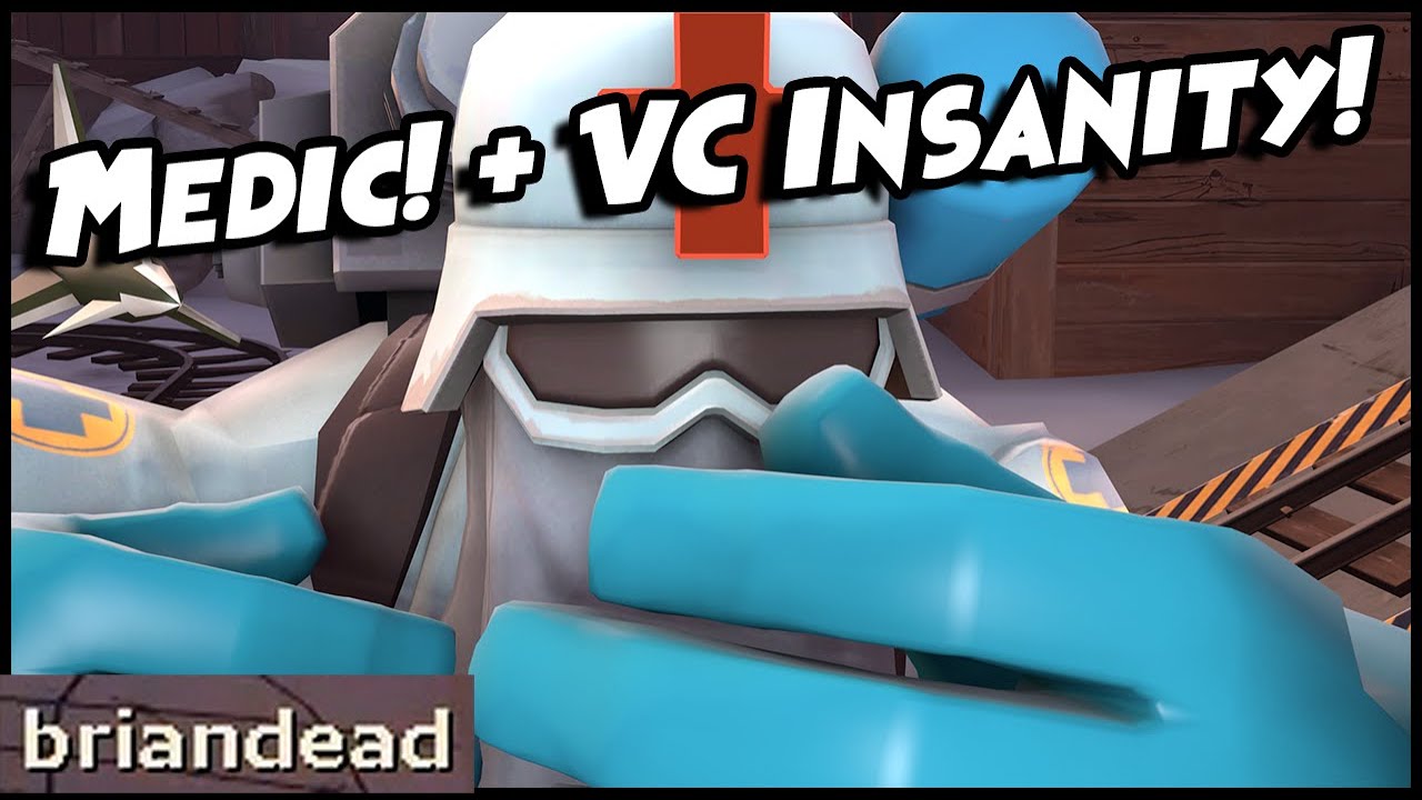 100 Player Medic + Voice Chat Insanity! Team Fortress 2 Medic Gameplay ...