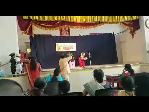Fancy dress as brahmin lady 1std - YouTube
