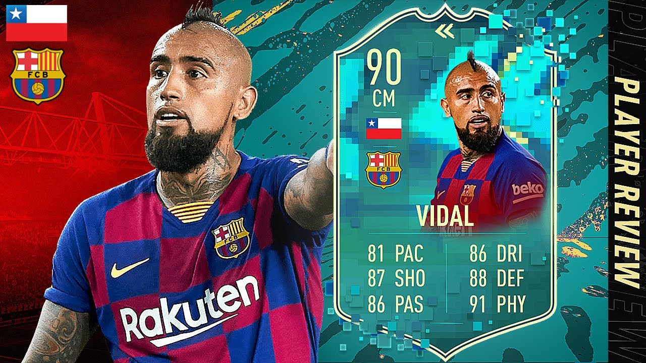 FIFA 20 FLASHBACK ARTURO VIDAL PLAYER REVIEW! | THIS CARD IS INSANE ...
