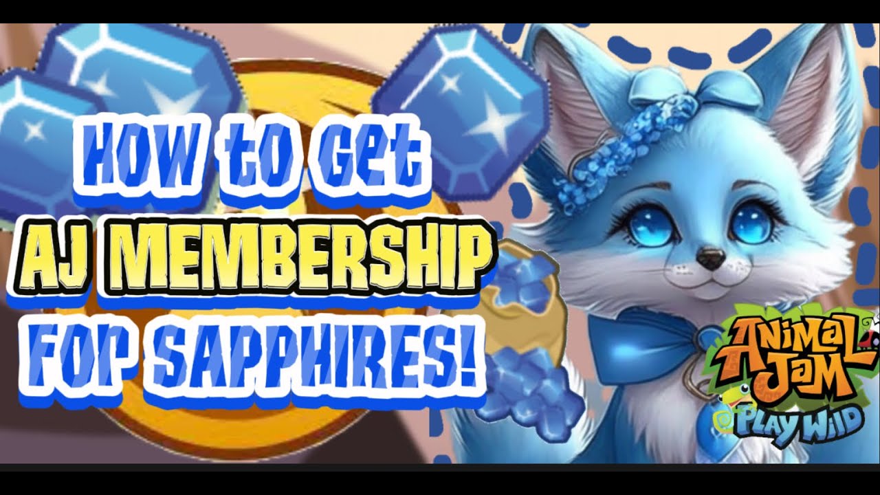How to buy AJ membership for Sapphires ! || FREE || - YouTube