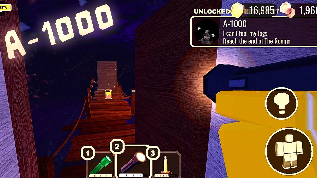 I Got The A1000 Badge On My 2nd Try | Room A950 to A1000 Gameplay in ...