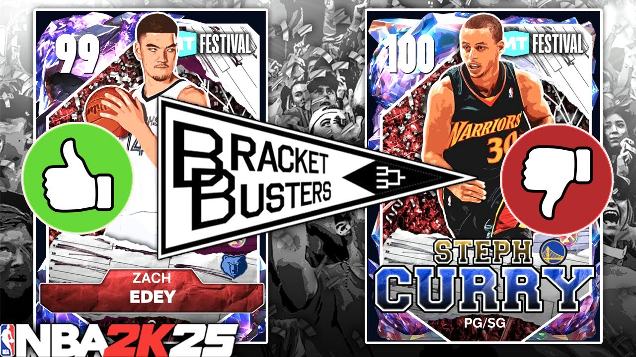 NEW BRACKET BUSTERS CARDS IN NBA 2K25 MyTEAM! WHICH PLAYERS ARE WORTH GETTING? - YouTube