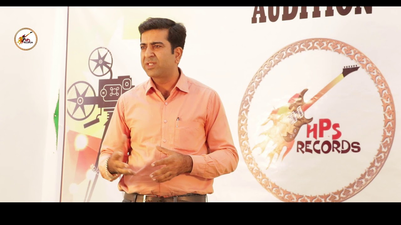 Mr Harish Narang Act at Hps Records Studio || Audition at Hps Records ...