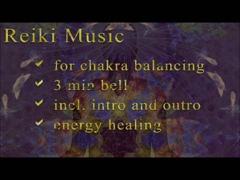 Reiki music 3 minutes bell ☯ Reiki healing music with bell every 3 ...