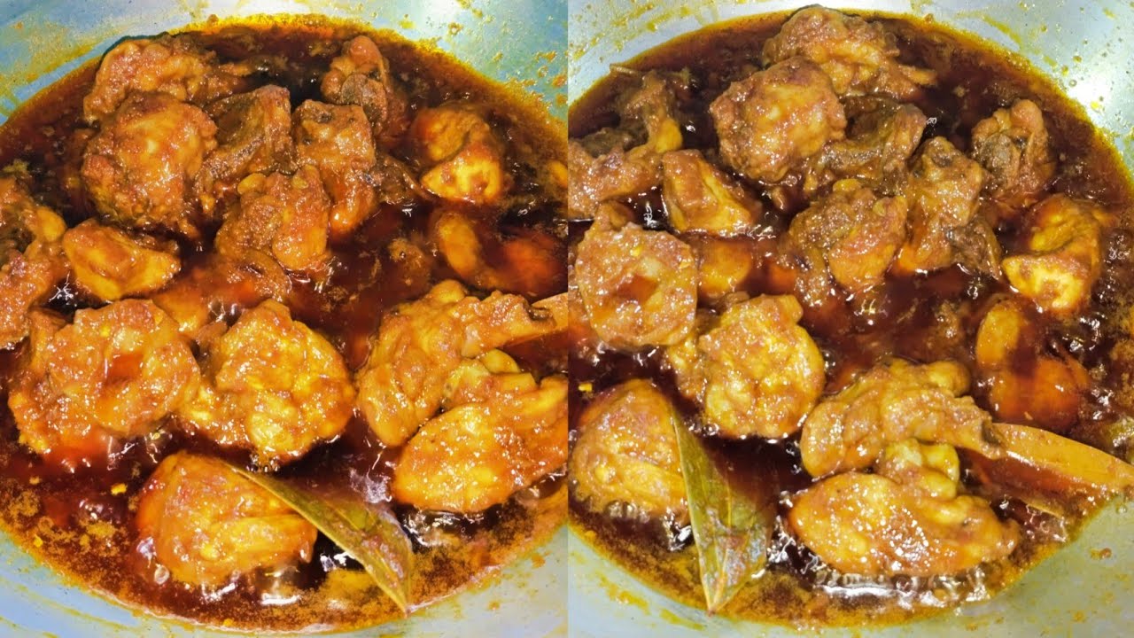 Simple Chicken Kosha Recipe | Kosha Mansho | Dhaba style chicken kosha ...