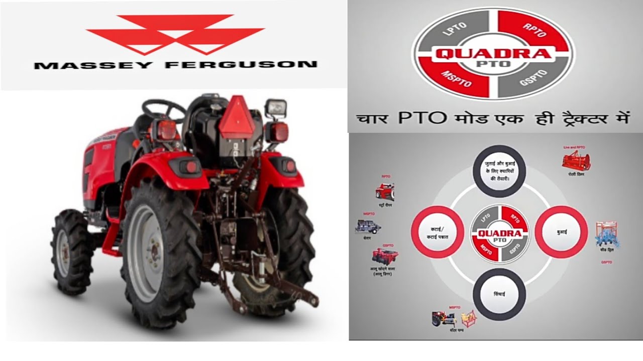 Massey Ferguson PTO Information | 4 type PTO in Massey tractors ...