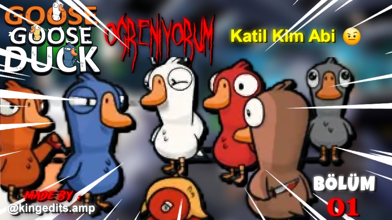 KATİL KİM ABİ? 🤨 | Goose Goose Duck Öğreniyorum | Bölüm 1 - YouTube