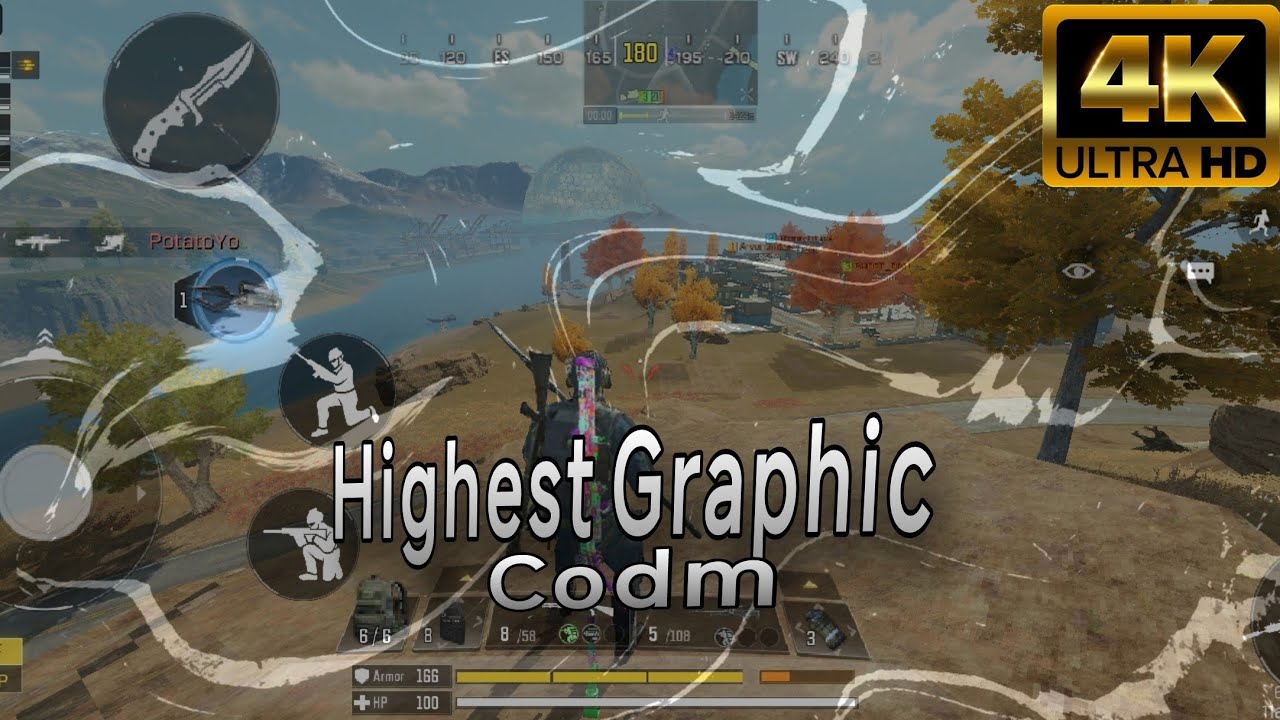 call of duty I highest graphic in codm - YouTube