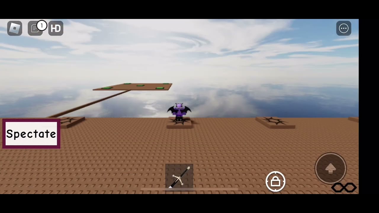 Playing Mobile sword fight classic - YouTube