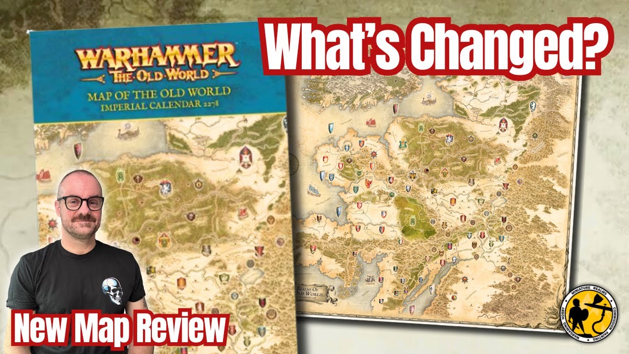 Warhammer: The Old World | Map Of The Old World 2278 | Review - YouTube