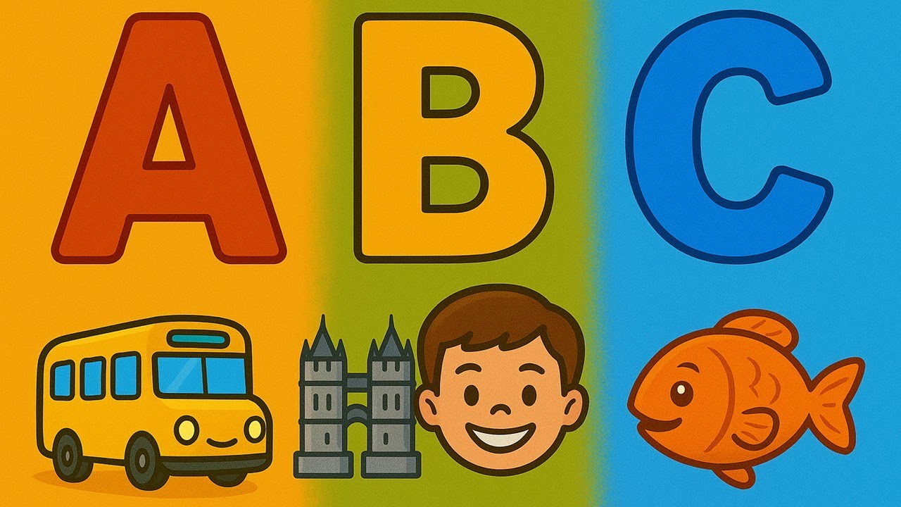 ABC Wheels & Rhymes 🚍🎶 | Learn Letters, Emotions & Counting! | Learn A to Z | Phonics ABC sound ...