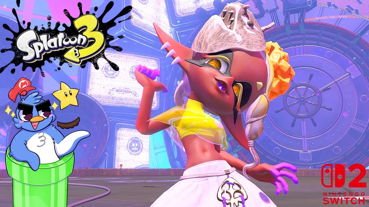 Out of the Pan and Into the Oil! Frye Starts a Fight! - Splatoon 3 ...