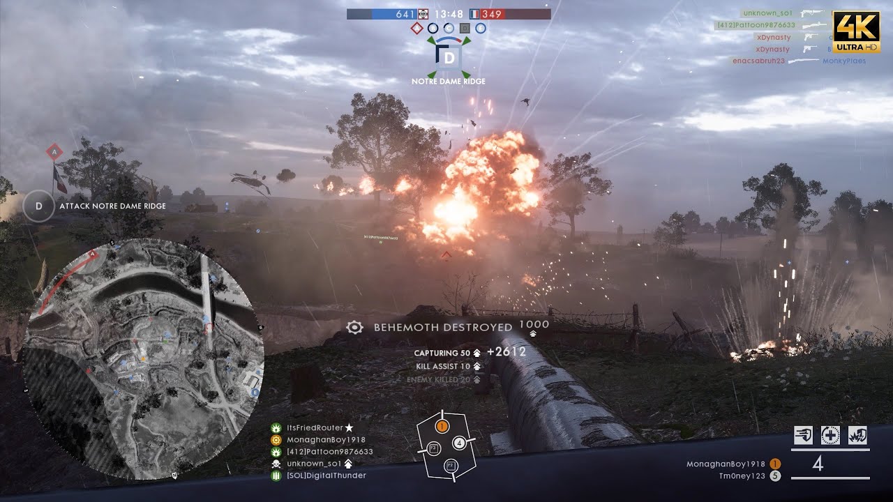 Battlefield 1 | Tank Gameplay - YouTube