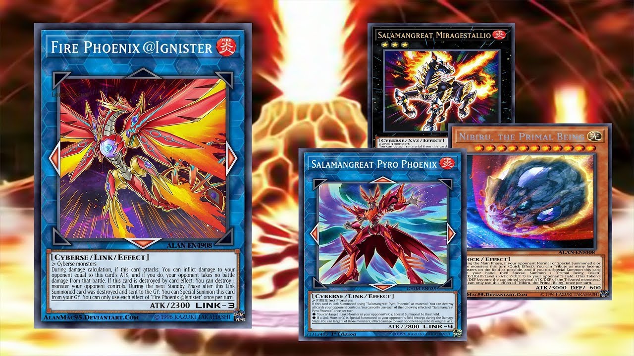 YGOPRO Fire Phoenix @lgnister Nibiru, the Primal Being Deck ...
