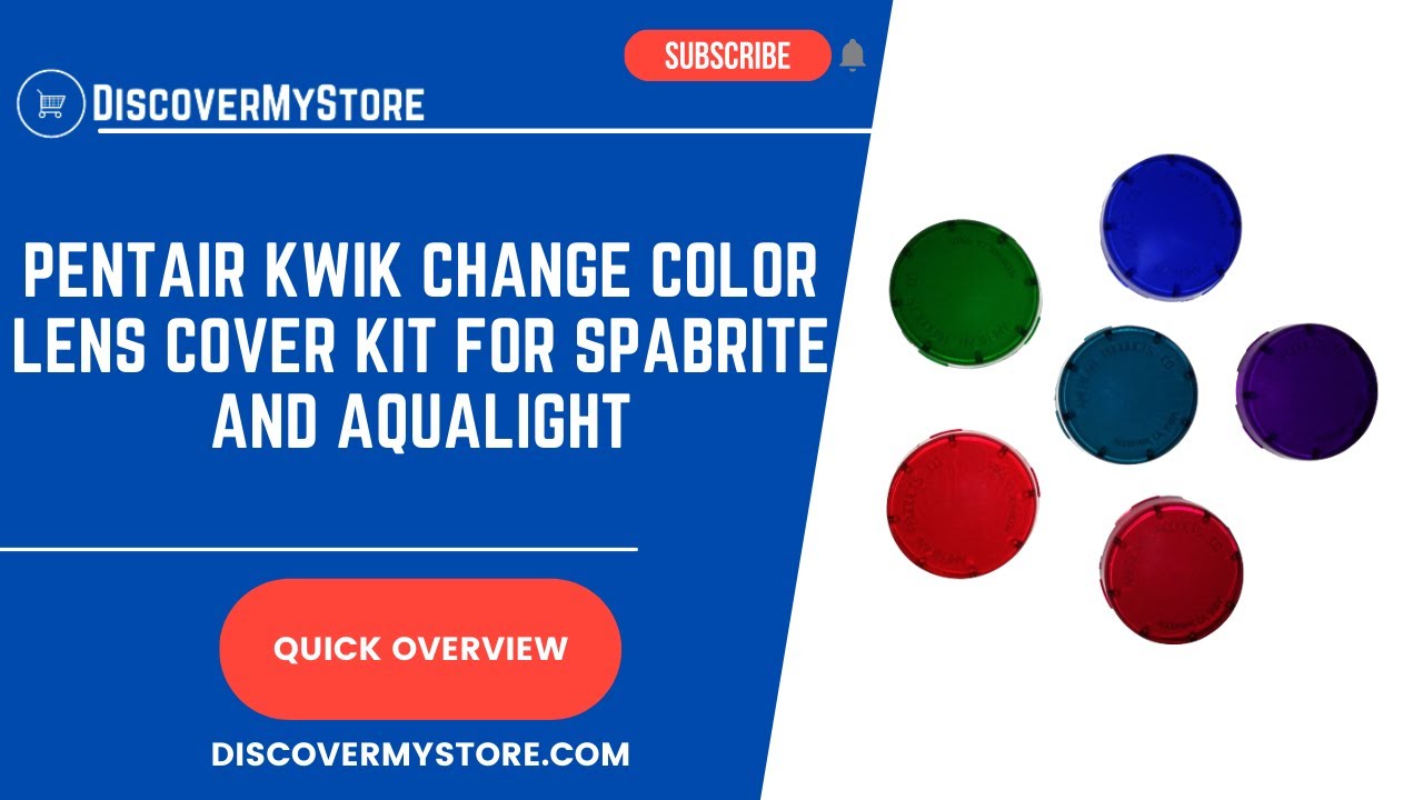 Pentair 650019 Kwik Change Color Lens Cover Replacement Kit SpaBrite ...