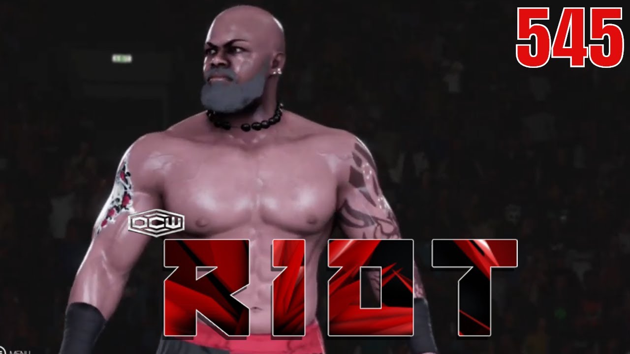 WWE 2K: RIOT 545 - Elliott Parker vs K'DANGELO (Rookie Challenge) - YouTube