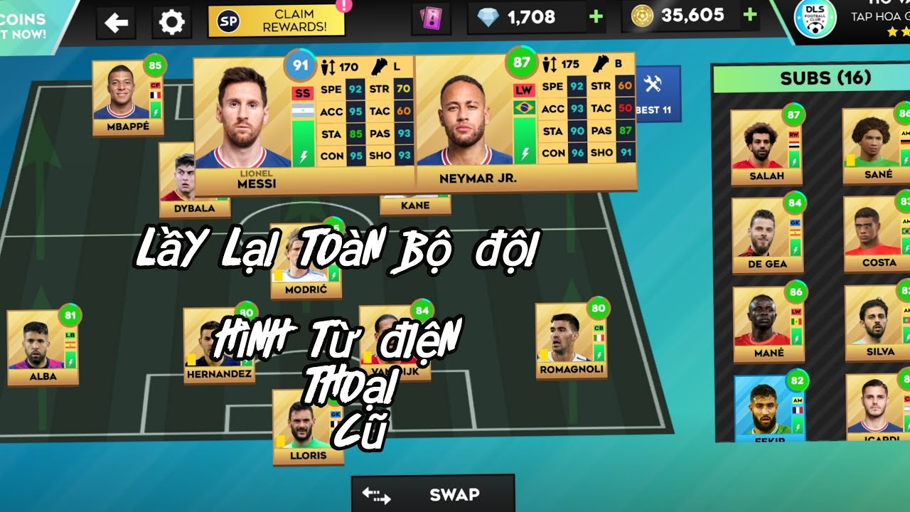 Cách lấy lại đội hình từ tài khoản facebook trong dls 2023 mới nhất ...