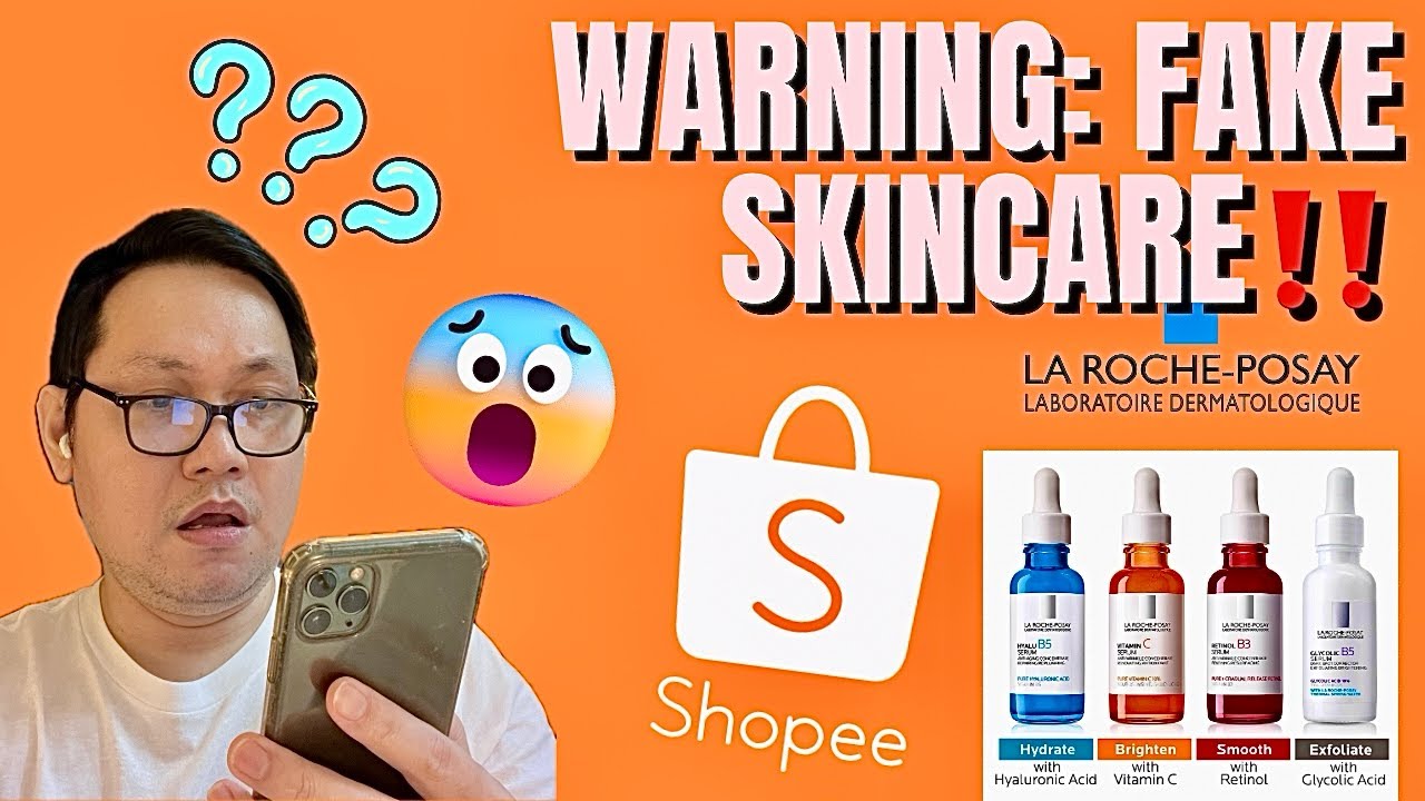 WARNING ‼️ Fake LA ROCHE POSAY FACE SERUMS! - February 2024 - YouTube